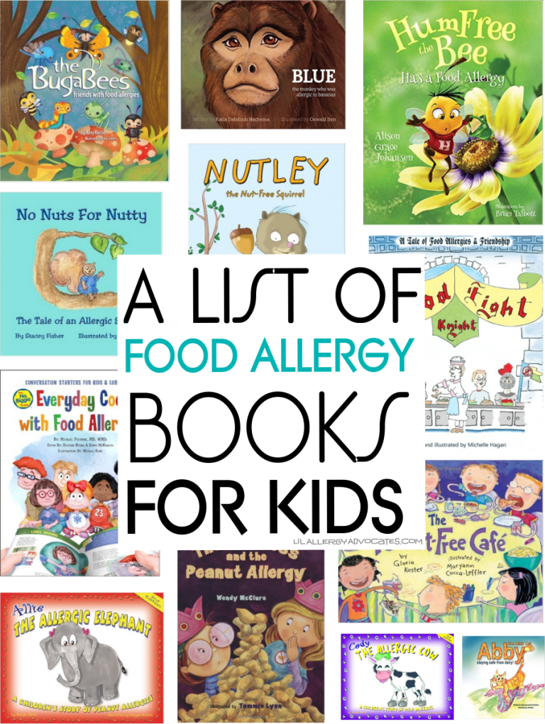 Children's Food Allergy Books - Lil Allergy Advocates