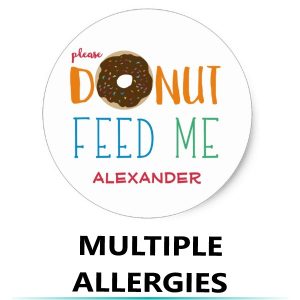 Allergy Alert Stickers - Lil Allergy Advocates
