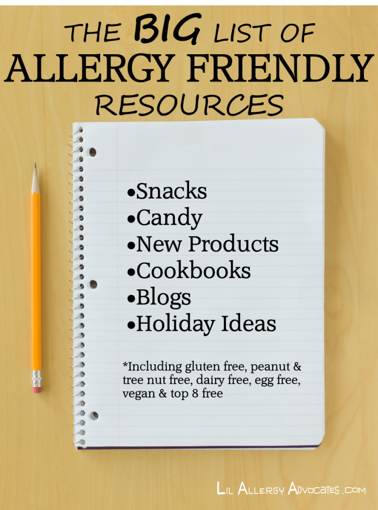 Food Allergy Resources - Lil Allergy Advocates