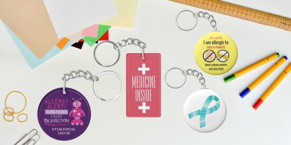 Personalized Allergy Badge - Lil Allergy Advocates