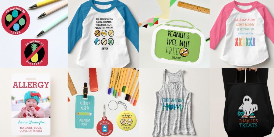 Food Allergy Match and Identify Printables - Lil Allergy Advocates