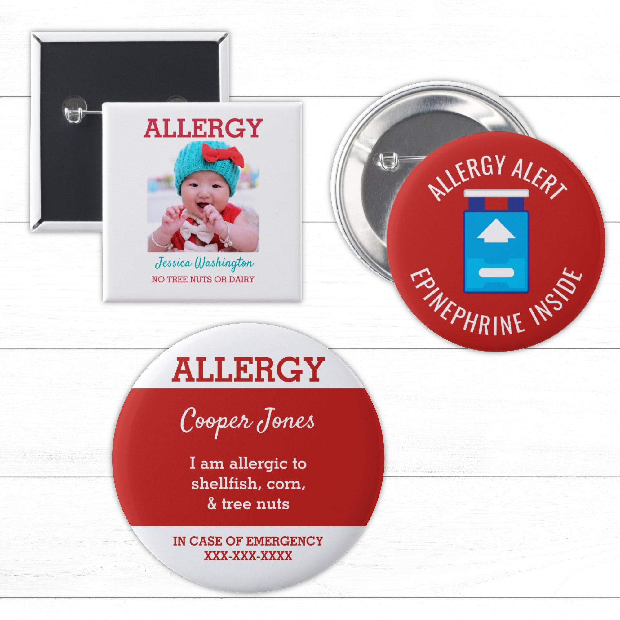 Kids Allergy Alerts for Home & School - Lil Allergy Advocates