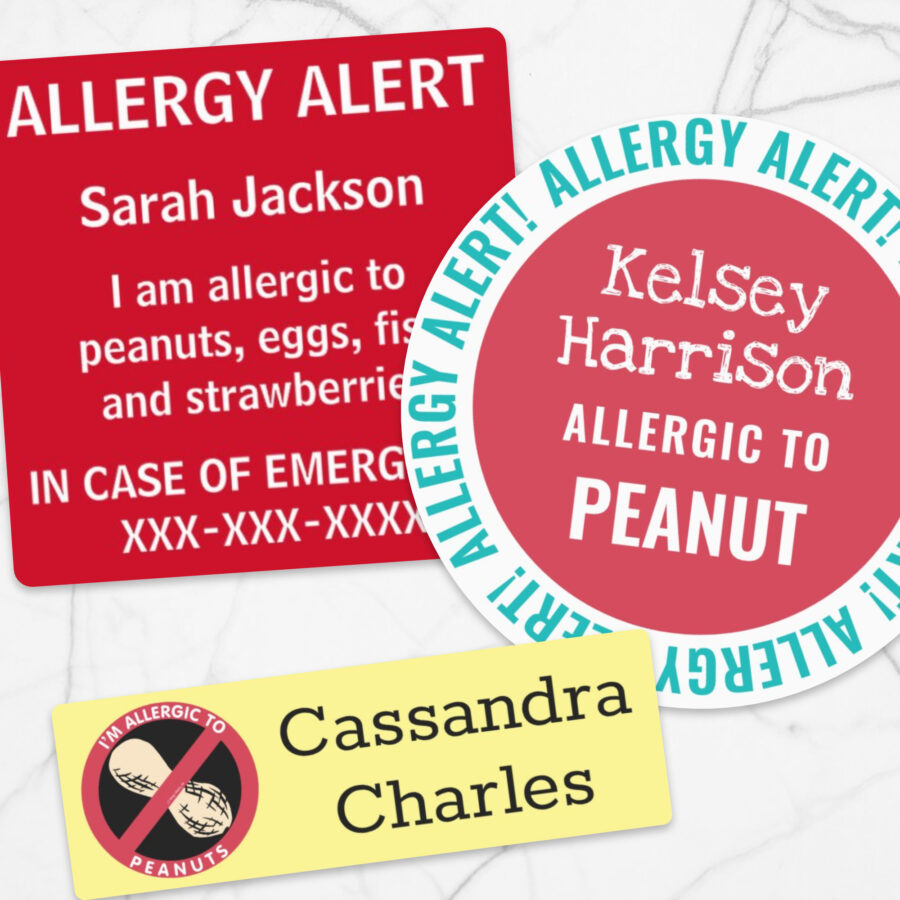 Kids Allergy Alerts for Home & School - Lil Allergy Advocates